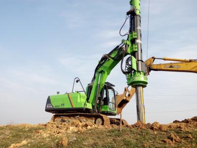 Cina D'accatastamento idraulico massimo del fondamento dell'impianto di perforazione TYSIM KR50A di coppia di torsione 50kN.m piattaforma di produzione il diametro di perforazione massimo 1200mm in vendita