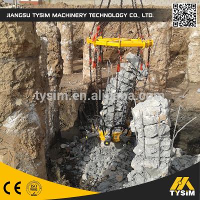 Cina L'interruttore idraulico concreto rotondo del mucchio di schiacciamento di KP315A si dirige verso l'escavatore in vendita