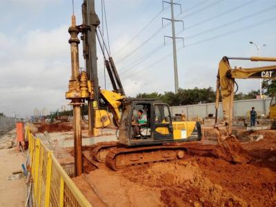 Cina Grande Rig Machinery Max Torque d'accatastamento idraulico 80kNm KR80A Max. Drilling Diameter 1000mm Max. Drilling Depth 28m in vendita