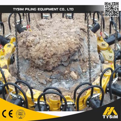 Escavatore che foggia intorno all'interruttore concreto del mucchio, tagliente diametro 1050mm KP315A