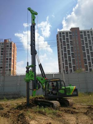China Rig Machine Rotation Speed de empilhamento hidráulico pequeno 8 ~ perfuração de 30 RPM que empilha a profundidade de furo máxima 28m do equipamento (nó 4) à venda