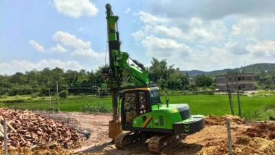 Cina Profondità dell'impianto di perforazione 12m di alta sicurezza di KR40A e diametro d'accatastamento idraulici verdi di 1200mm in vendita