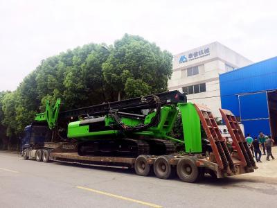 Cina Profondità di perforazione d'accatastamento idraulica 80m di massimo del diametro 2500mm di perforazione di massimo di Tysim kR285c Rig Torque 280kN.M in vendita