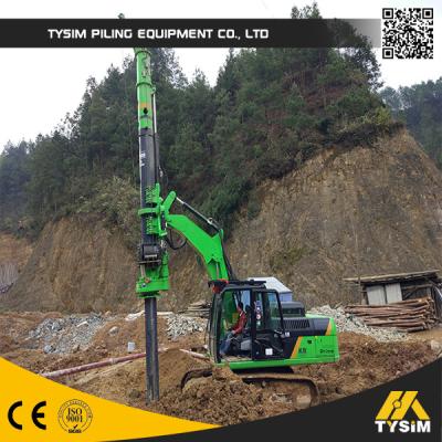 China TYSIM KR50 die Mini Hydraulic Drilling Machine Rig Tysim Materiaal Max. Boordiameter opstapelen Met geringe geluidssterkte 1200 Mm Te koop