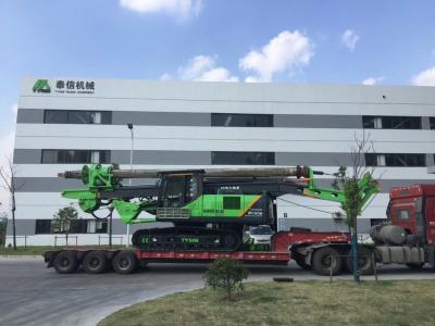 Китай Буровая установка кучи TYSIM KR125A роторная с рычагом Deeppd замка Maachine в 37 m Максимальн Сверлить Диаметр 1300 Mm продается