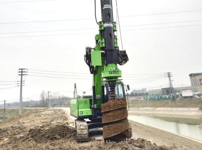 Cina Accatastamento annoiato rotatorio dell'impianto di perforazione della perforazione a rotazione di Tysim KR50 con l'alta efficienza in vendita