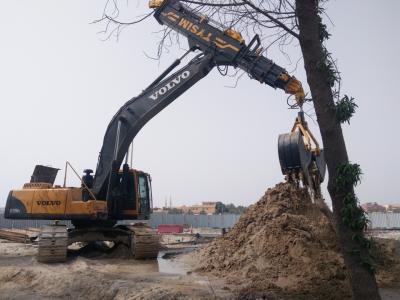 Cina L'escavatore Telescopic Boom Arm di serie di chilometro per il materiale di trivellazione di scavatura del fondamento del suolo ha CE in vendita