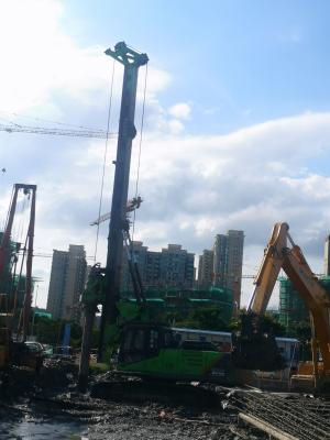 China KR125A breedte Roterende Boring 78 M Min Piling Rig Machine Max van 2900 mm. boordiameter 1300 mm Te koop