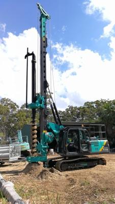 Cina Basso costo d'accatastamento rotatorio lungo di alta stabilità di Max. Drilling Diameter 600mm di profondità di Sprial CFA Rig For 12m in vendita