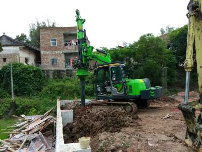 Cina Piccolo diametro di perforazione massimo d'accatastamento rotatorio idraulico 1000mm di Rig With Speed Rotation 7~40 giri/min. KR40A in vendita