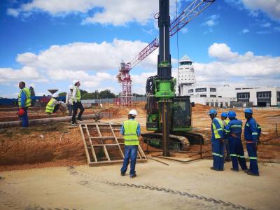 Cina Basso costo d'accatastamento rotatorio lungo di alta stabilità di Max. Drilling Diameter 600mm di profondità di Sprial CFA Rig For 12m in vendita