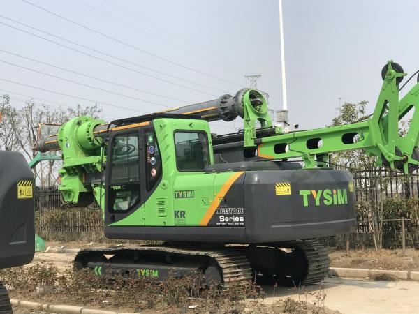 Impianto di perforazione d'accatastamento rotatorio KR60C del singolo trasporto del carico con CAT Chassis
