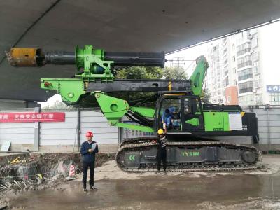 Cina Perforazione d'accatastamento idraulica rotatoria Rig Machine KR300DS Max. Drilling Diameter dell'altezza libera bassa 2000mm Max. Drilling Depth 35m in vendita