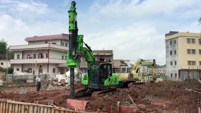 Cina Piccolo strato d'accatastamento rotatorio idraulico Max. Drilling Diameter della costruzione di Rig Borehole Pile For Different 1000mm in vendita