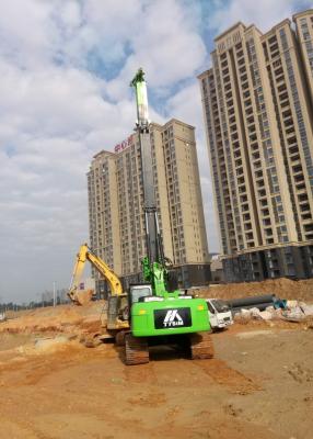 Cina La macchina annoiata d'accatastamento idraulica di azionamento di mucchio del diametro di profondità 1500mm di KR150C Rig For 52m serra 150 kN.m in vendita