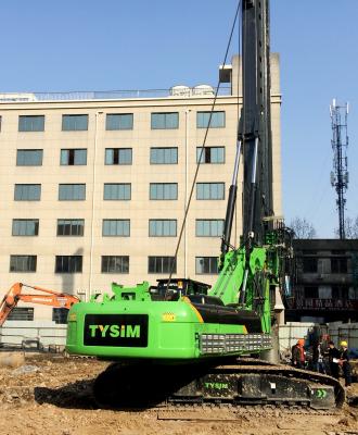 中国 Tysim kR285cの油圧積む装備は最高280kN.Mにトルクを与える。最高あく直径2500mm。鋭い深さ80m 販売のため