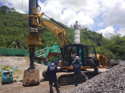 China TYSIM KR50 die Mini Hydraulic Drilling Machine Rig Tysim Materiaal Max. Boordiameter opstapelen Met geringe geluidssterkte 1200 Mm Te koop