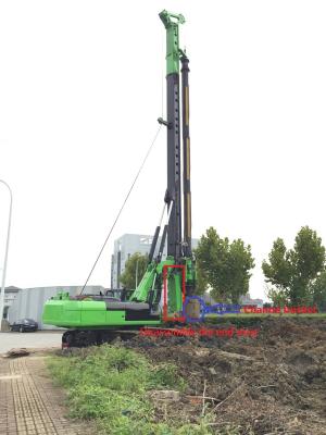 China Opstapelt Groen de Kleuren Compact Heiblok Machine, Diameter 2500mm van de Materiaalhuur Max. het Boren Diepte 54 M 80 M for sale