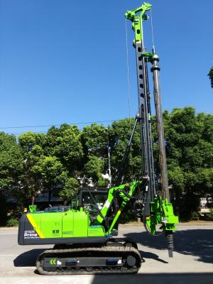 Cina impianto di perforazione della perforazione a rotazione da 28 m. con velocità KR80A di rotazione di giri/min. di coppie di torsione 8 - 30 di 80kN.m in vendita