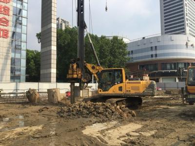 China TYSIM KR80A hydraulic hammer pile drilling rig , excavator piling machine Max. drilling diameter 1000 mm for sale