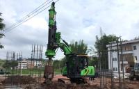 China 10m Depth 1000mm Diameter Hydraulic Piling Rig for sale