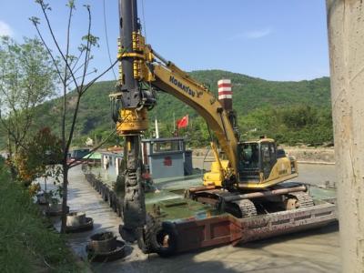 Cina Kr50a rotatorio Rig Machine Max Drilling Depth d'accatastamento idraulico 24m in vendita