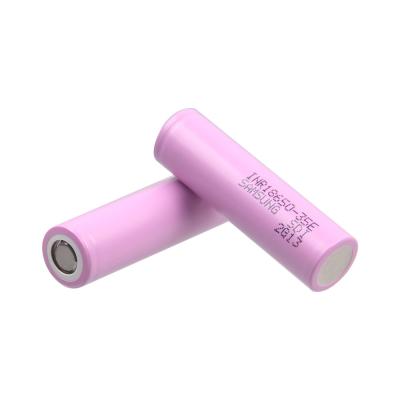 China Lithium polymer battery  3500mAh  3.7v  INR18650-35E for samsung 18650 battery for sale