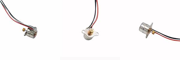 Mini stepper motor side view