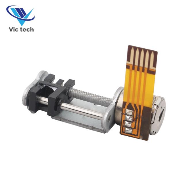 VSM08102 Micro Stepper Motor side view
