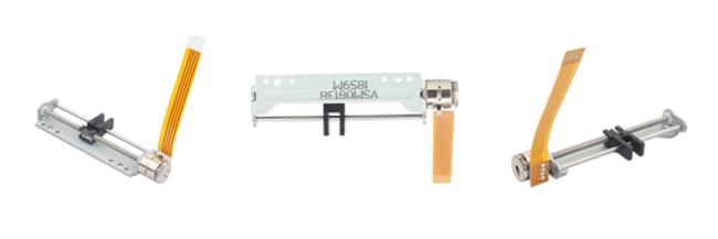 Side view of 8mm Micro Stepper Motor