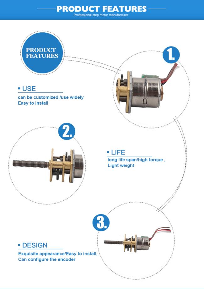 VSM10152 Micro Stepper Motor wiring diagram