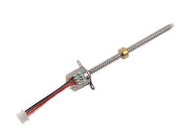 China Mini 5VDC Permanent Magnet Stepper Motor Micro Slider Linear Screw Motor 10mm for sale