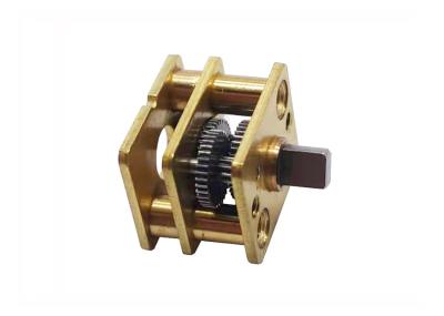China 10*12mm Polygon Stepper Motor Gear Reducer Customized Shaft for sale
