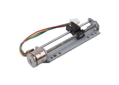 China Stroke 40mm 3.3V Dia 10mm Lead Screw Linear Stepper Motor With Bracket Slider for sale
