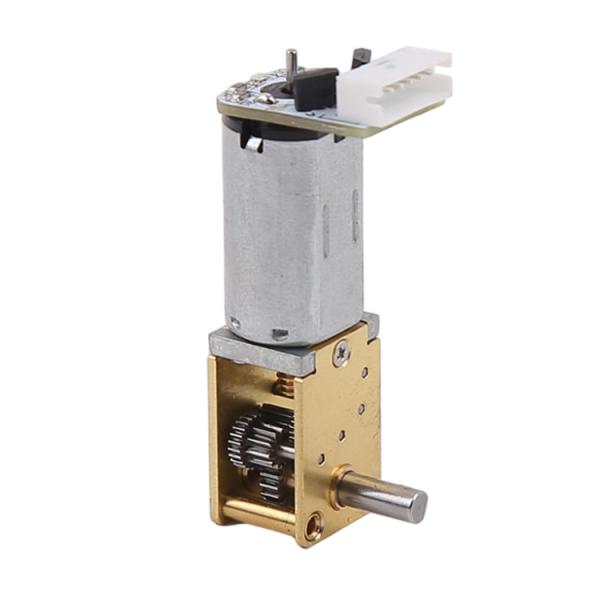 la vitesse 12250 t/mn de la charge 2.4~6V balayent le moteur de vitesse de C.C avec la boîte $3~$8.5/unit d'engrenage à vis sans fin
