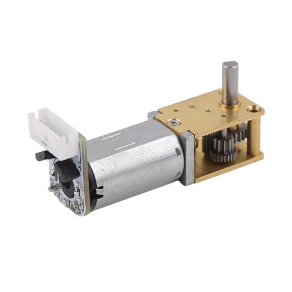 la vitesse 12250 t/mn de la charge 2.4~6V balayent le moteur de vitesse de C.C avec la boîte $3~$8.5/unit d'engrenage à vis sans fin