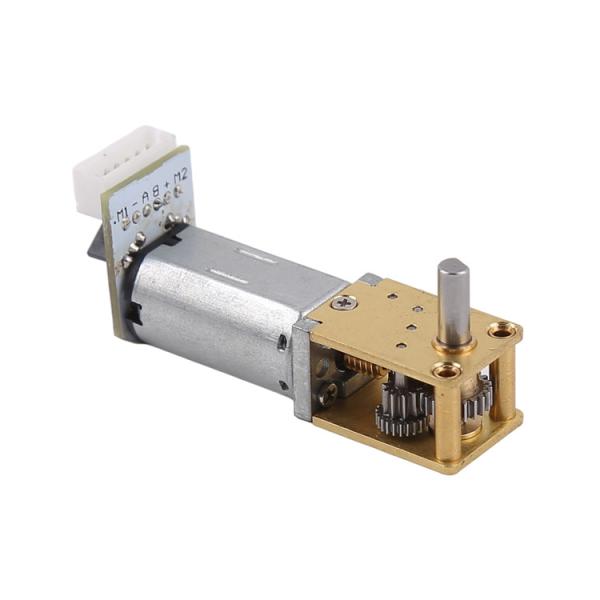 la vitesse 12250 t/mn de la charge 2.4~6V balayent le moteur de vitesse de C.C avec la boîte $3~$8.5/unit d'engrenage à vis sans fin