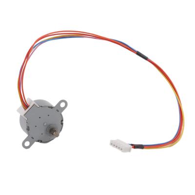Cina Il motore passo a passo a magnete permanente a basso rumore 30BYJ46 con la I ha tagliato l'angolo $0.8~3/unit di punto °/82.25 dell'asse 12V 7,5 in vendita