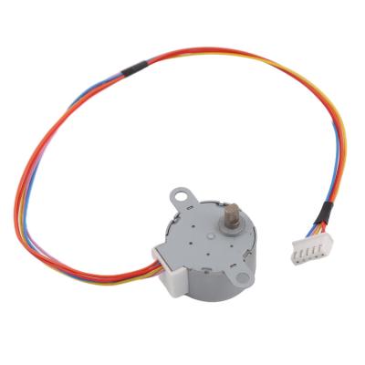 Cina Il motore passo a passo a magnete permanente a basso rumore 30BYJ46 con la I ha tagliato l'angolo $0.8~3/unit di punto °/82.25 dell'asse 12V 7,5 in vendita