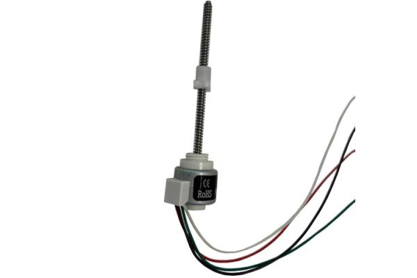 PM15 bipolarer Mini-Linearschrittmotor mit hoher Präzision, 5 V, 12 V, externer Antriebstyp, DC-Linearschrittantrieb, Schraubenmotor