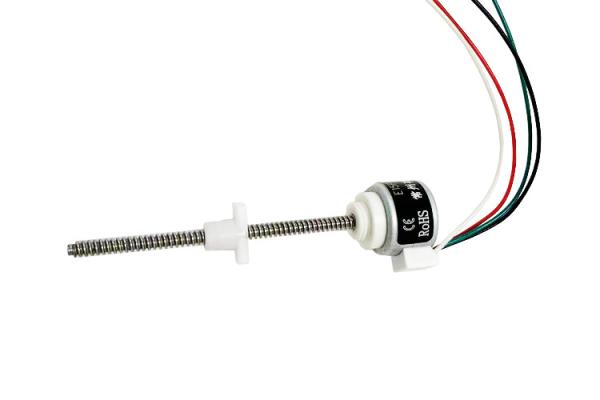 PM15 bipolarer Mini-Linearschrittmotor mit hoher Präzision, 5 V, 12 V, externer Antriebstyp, DC-Linearschrittantrieb, Schraubenmotor