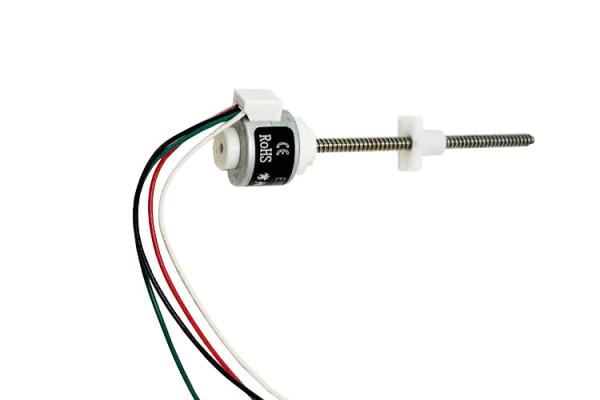 PM15 bipolarer Mini-Linearschrittmotor mit hoher Präzision, 5 V, 12 V, externer Antriebstyp, DC-Linearschrittantrieb, Schraubenmotor