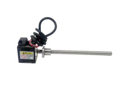 China Nema 14 35mm Hybrid Ball Screw Stepper Motor 1.8° Step Angle Voltage 1.4 / 2.9V Current 1.5A，4 Lead Wires for sale