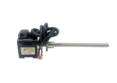 China Nema 17 (42mm) hybrid ball screw stepper motor 1.8° Step Angle Voltage 2.1 / 3.7V Current 1A，4 Lead Wires for sale