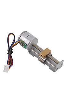 linear stepper motor with linear bearings and brass slider 1 KG thrust for Camera, Optics, Medical Devices