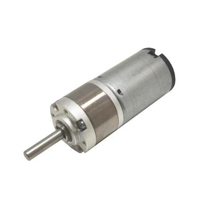 China 22mm Diameter 12V DC Brushed Motor With High Torque Planetary Gearbox for sale