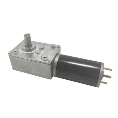 China 31ZY Worm Gearbox DC Brushed Motor Multiple Gear Ratio Optional 24V DC for sale