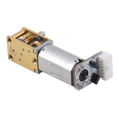 China 5000-30000RPM Worm Gearbox N20 DC Motor With Custom Encoder for sale