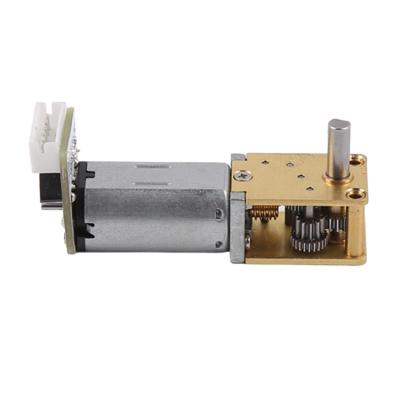 China 5000-30000RPM Worm Gearbox N20 DC Motor With Custom Encoder for sale