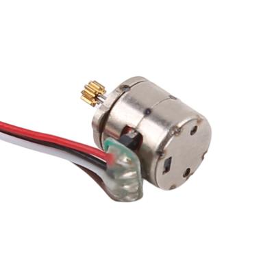 China 8mm Mini Micro Stepper Motor 2 Phase 18 Degree Step Angle 3.3V Driving Voltage for sale